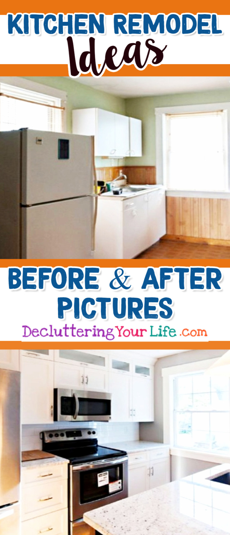 Small Kitchen Makeovers-Before and After Pictures of Small Kitchens