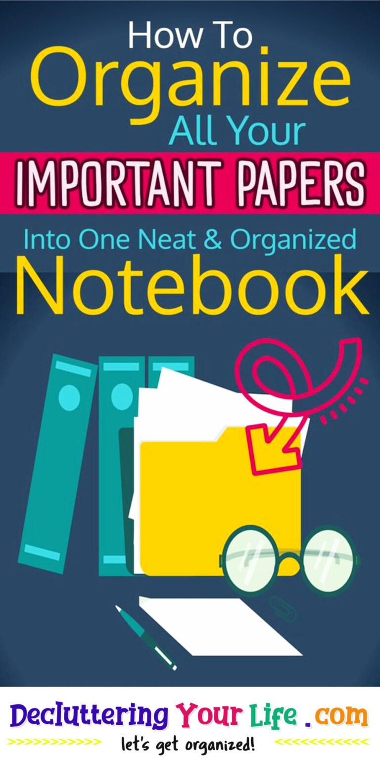 Important Documents Life Binder Checklists & PDF Printables