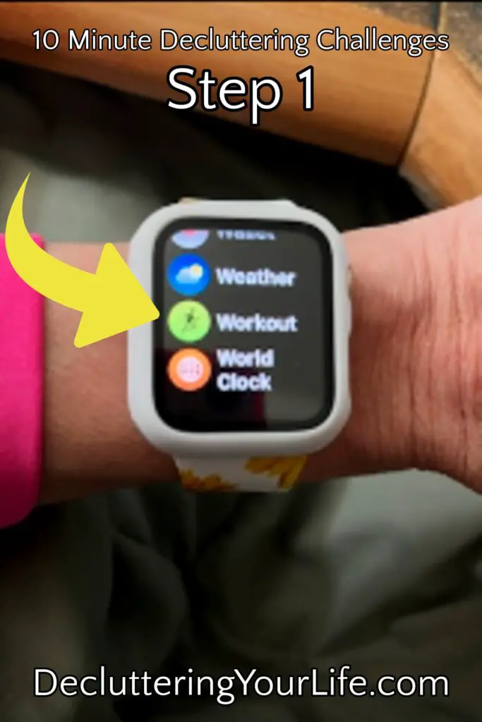 My 10 Minute Decluttering Challenge-It's Weird, but it WORKS ...