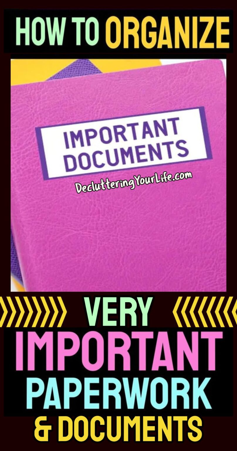 Important Documents Life Binder Checklists & PDF Printables